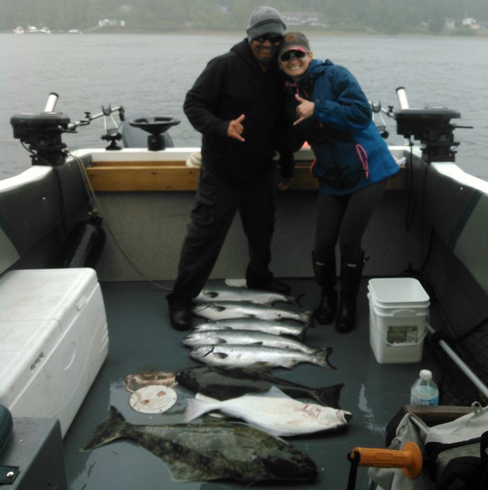 Salmon Eye Charters - Fishing Report July 19, 2015 Ucluelet BC